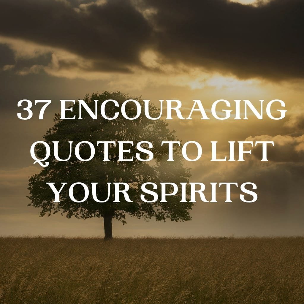 37 Encouraging Quotes to Lift Your Spirits - Daily Quotify